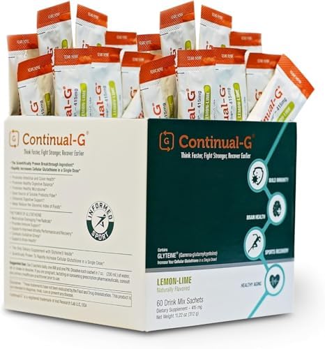 Amazon.com: CONTINUAL - G Glyteine 415mg Powder Cellular Enhancing ...