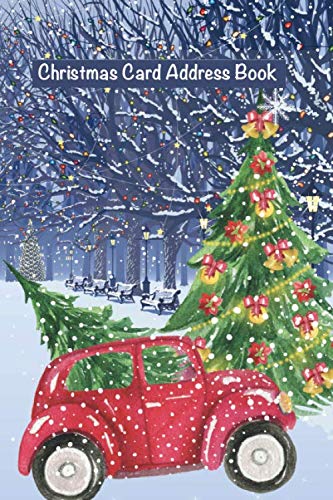 Amazon.com: Christmas Card Address Book: A Holiday Address Book ...