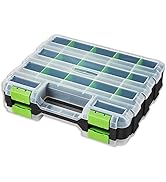 Small Parts Storage Case Tools Box Organizer Double Side 34 ...