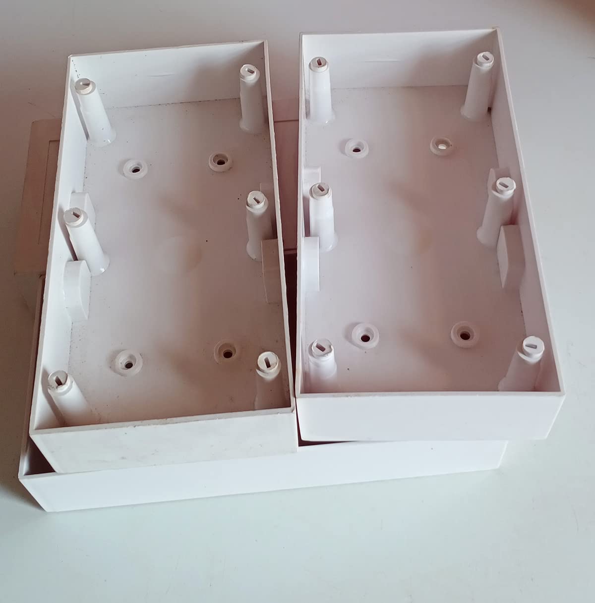 Buy PVC Modular Surface Box 8 x 4 inch (4 Pcs) Online at Low Prices in ...