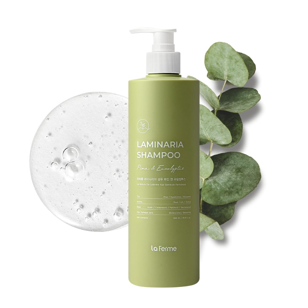 Amazon.com : laferme Laminaria Shampoo with Organic Ingredient, Korean ...