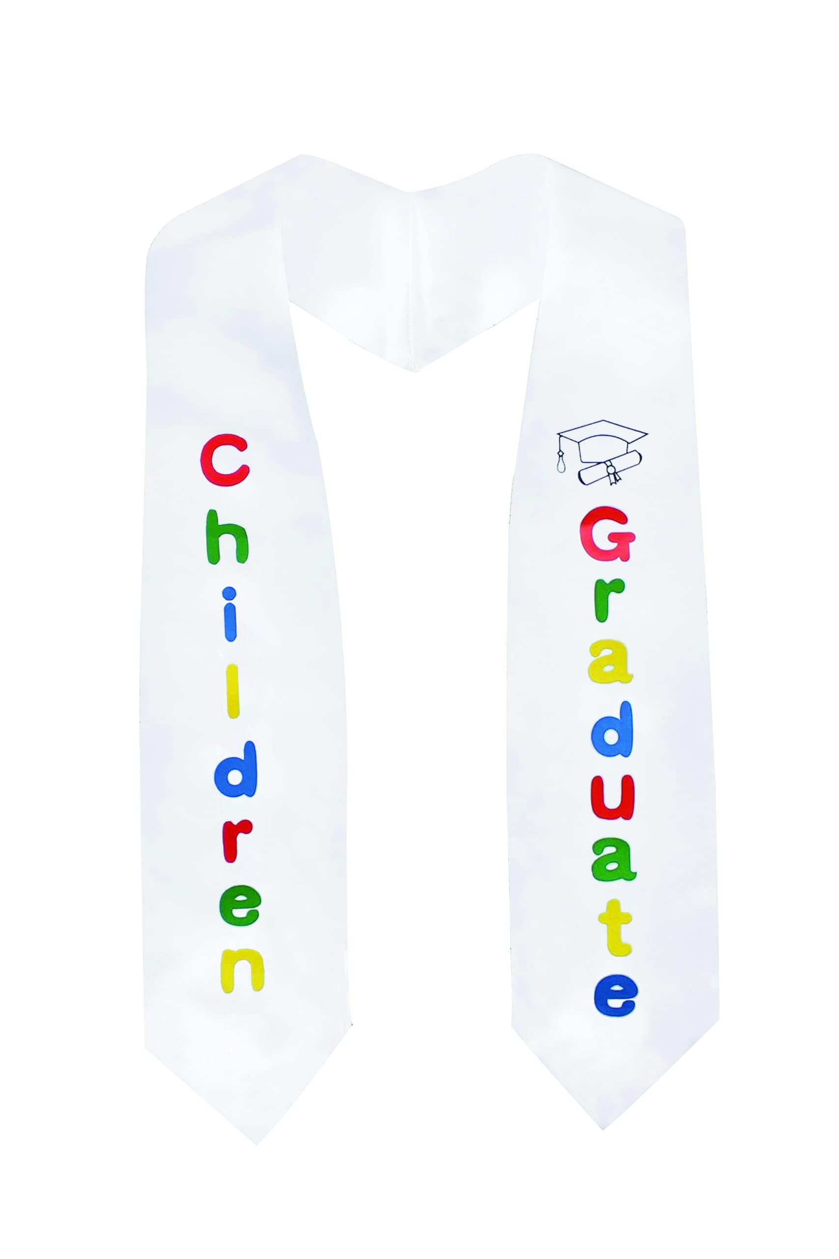 Snapklik.com : Unisex Preschool Kindergarten Printed Graduation Stole