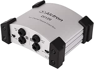 Amazon.com: Alctron DI120 passive DI box used in guitar recording and stage performance, great ...
