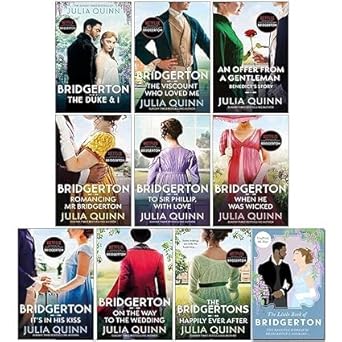 Bridgerton Family Book Series Complete 10 Books Collection Set by Julia ...