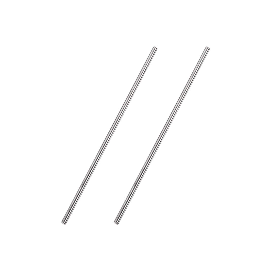 Amazon.com: uxcell 3mm x 150mm 304 Stainless Steel Solid Round Rod for ...