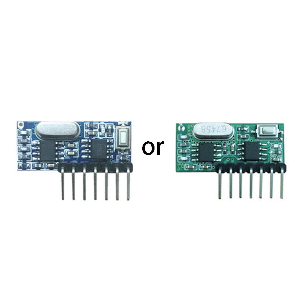 Lamdoo 433mhz Wireless Rf Receiver 1527 Learning Code Decoder Module ...