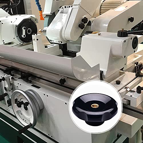 Aoktorkit 2 Pcs Female Thread Knobs, M12 x 60mm Clamping Knob, Plastic Hole Screw Handle for ...