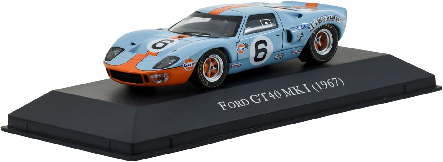 Amazon.com: LUPPA Classic 1:43 American GT40 MK 1 1967 Diecast Car ...