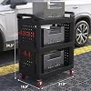 Amazon.com: Wanmwill 3 Tier Car Detailing Cart, Auto Detail Cart with ...