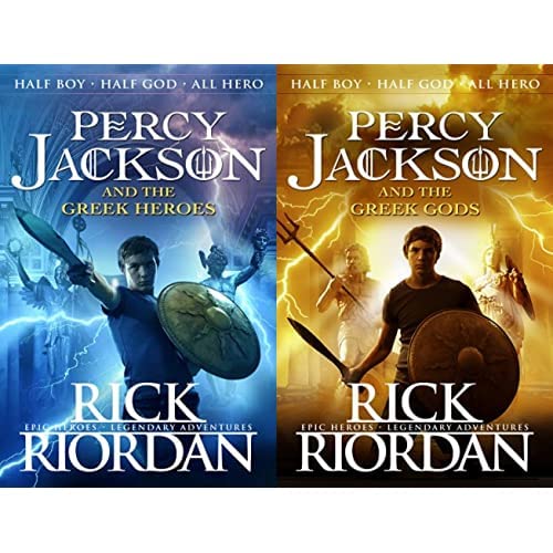 Rick Riordan - Percy Jackson: The Greek Heroes + The Greek Gods ...