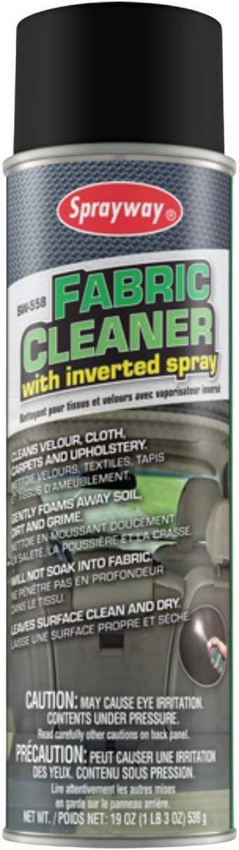 Amazon.com: Sprayway SW558 Fabric Cleaner With Inverted Spray, 19 oz ...