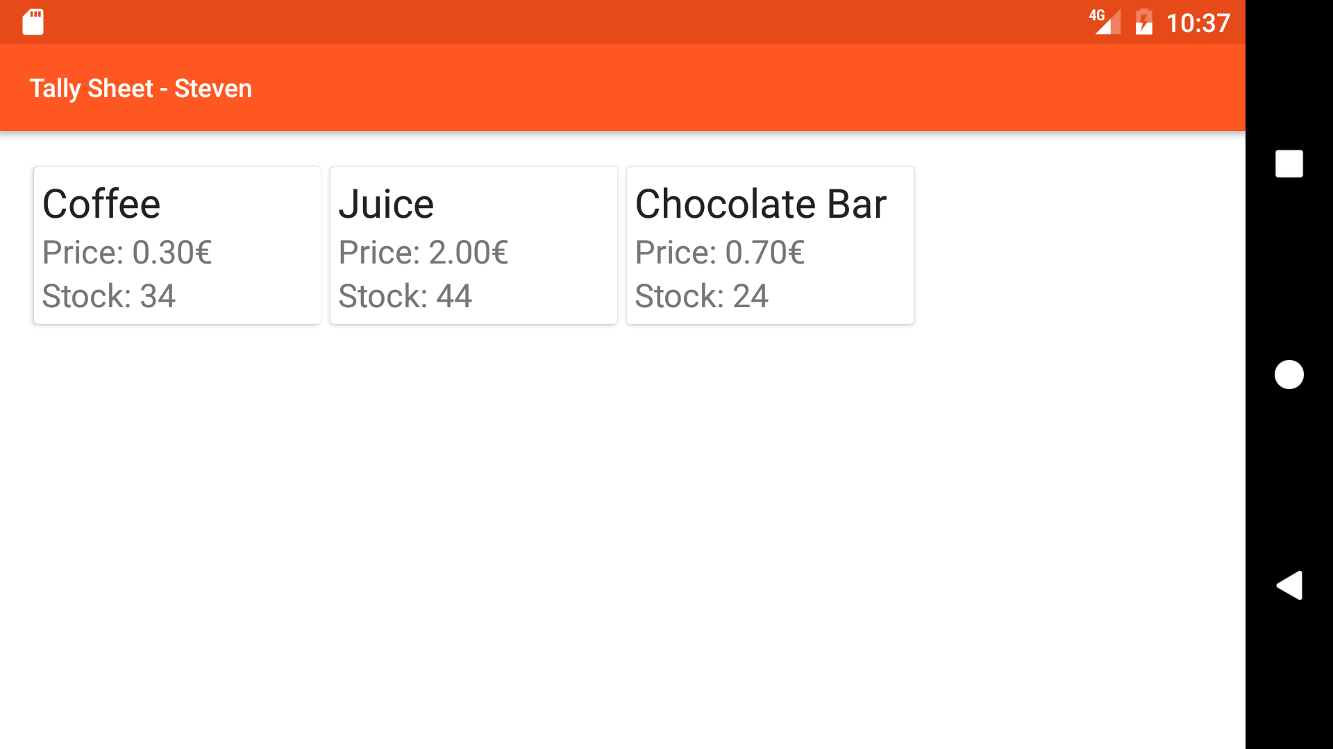 Tally Sheet - App on Amazon Appstore