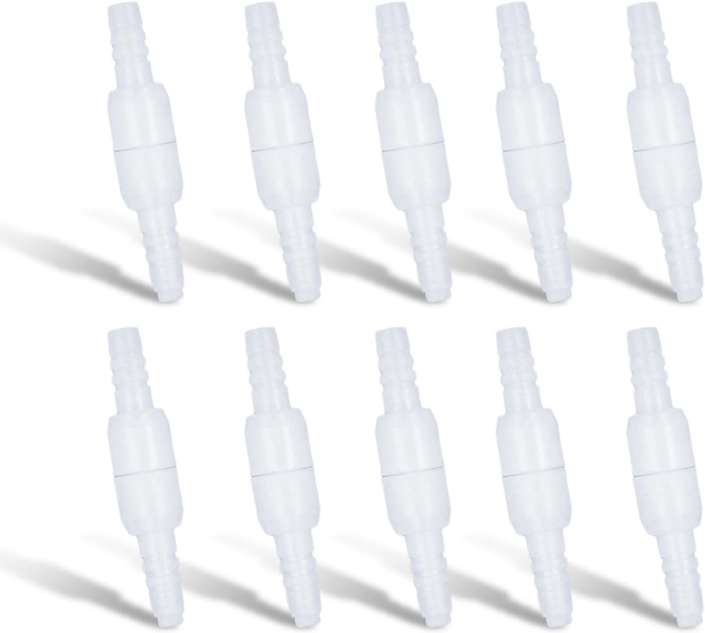 Amazon.com: 10pcs Oxygen Tubing Connector, Tubing Swivel Connector for ...