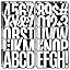 Amazon.com: 10 Sheet Letter Stickers - 2 Inch White Vinyl Self Adhesive ...