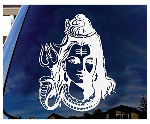 Shiva Hindu God Vinyl Decal Sticker Religious Spiritual Car Truck ...