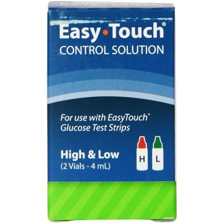 Amazon.com: EasyTouch Control Solution Diabetes Monitoring Kit by Easy ...