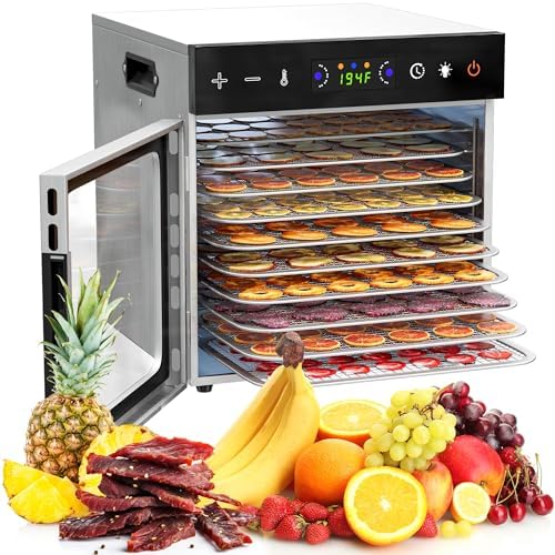Amazon.com: LEM Products MightyBite 10-Tray Dehydrator, Food Dehydrator ...