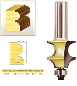 Amazon.com: Corner Bead/Beading Router Bit - 1/2*5/8 - 1/2" Shank ...