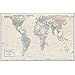 Amazon.com : Gall Orthographic World Map | Most Accurate World Map ...