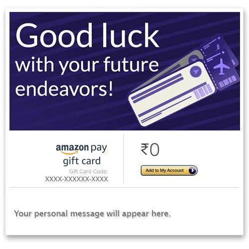 Amazon Pay Gift Card - For Colleagues/Teammates (Digital) : Amazon.in ...