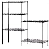 Amazon.com: OASIS MARINE 5-Tier Carbon Steel Wire Shelving, Rectangle ...