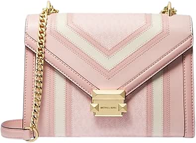 Amazon.com: Michael Kors Whitney Medium Color-Block and Signature Logo ...