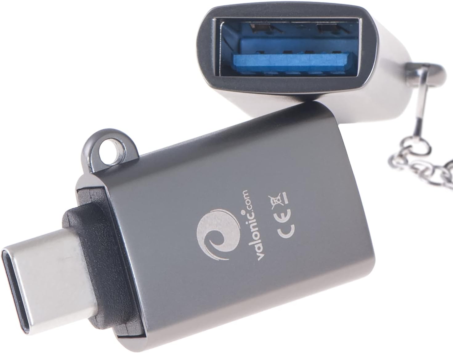 Amazon.com: valonic USB C to USB A Adapter - 2 Pieces, Gray - incl ...