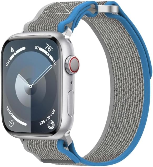 Generic 49mm Ultra Series Smartwatch Band Double Hook and Loop Nylon ...