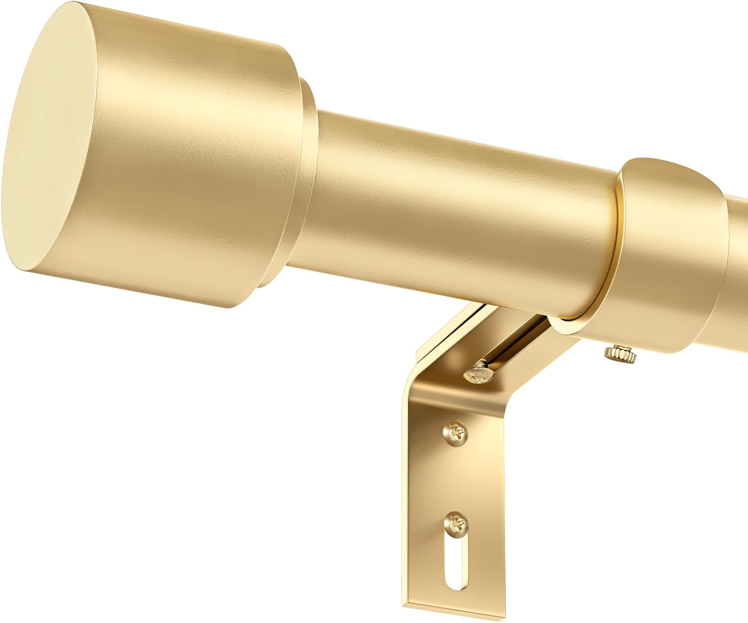 Amazon.com: GEEBOBO Gold Curtain Rods for Windows 18 to 28 Inch, 1 Inch ...