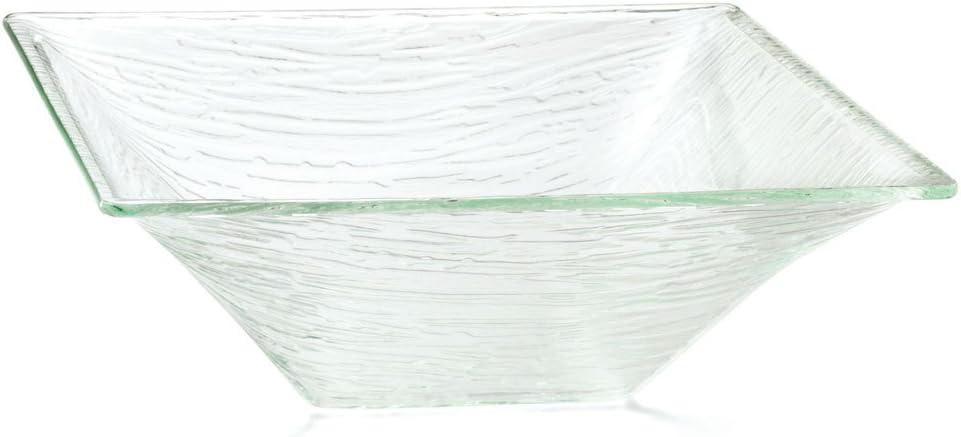 Amazon.com | Tablecraft Cristal Collection Square Acrylic Bowl - 14" X ...