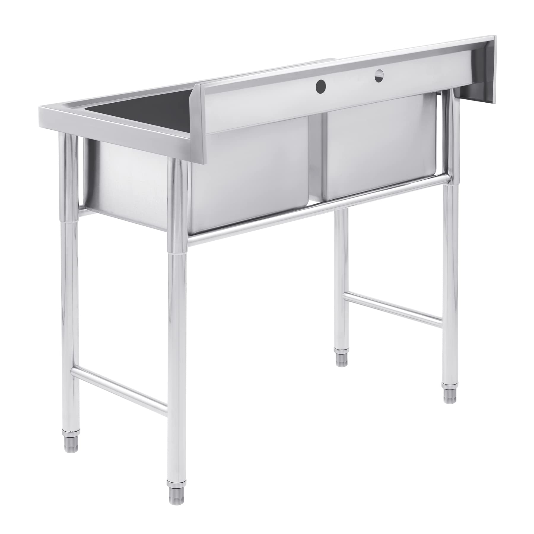 Snapklik.com : WILPREP Commercial Stainless Steel Sink, Free Standing ...
