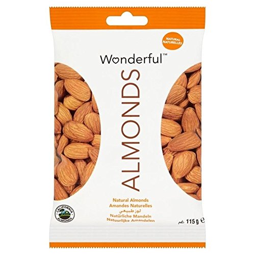 Amazon.com : Wonderful Almonds Natural 115g : Grocery & Gourmet Food