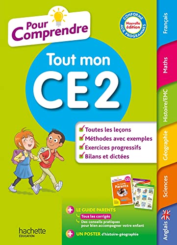Programme Scolaire CE2 2023 complet en ligne avec exercices gratuits