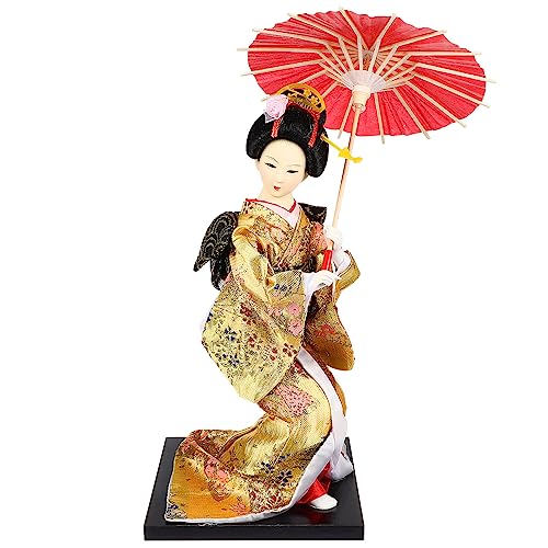 NOLITOY Kimono Figure Japanese Geisha Figurines Dolls Japanese Kimono ...
