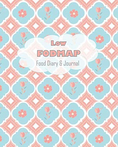Low FODMAP Food Diary & Journal: Blue and Pink Pattern Daily Track of ...