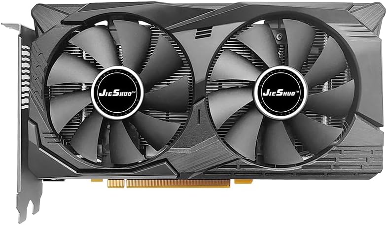 Amazon.in: Buy JIESHUO AMD RX580 8G Graphics Card Black, Eight Pin 8Gb ...
