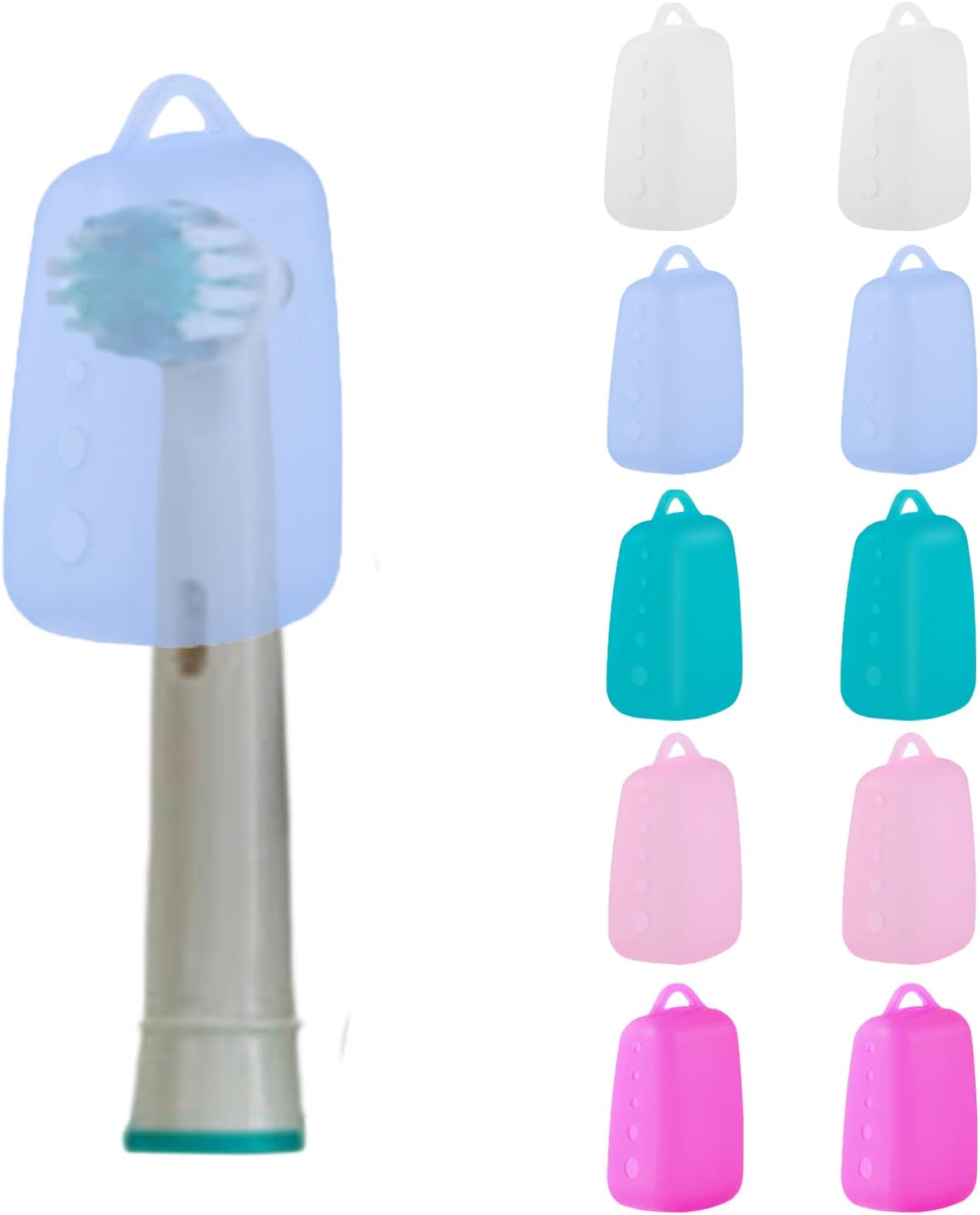 Amazon.com: V-TOP Electric Toothbrush Head Cover, 5 Pack Toothbrush ...