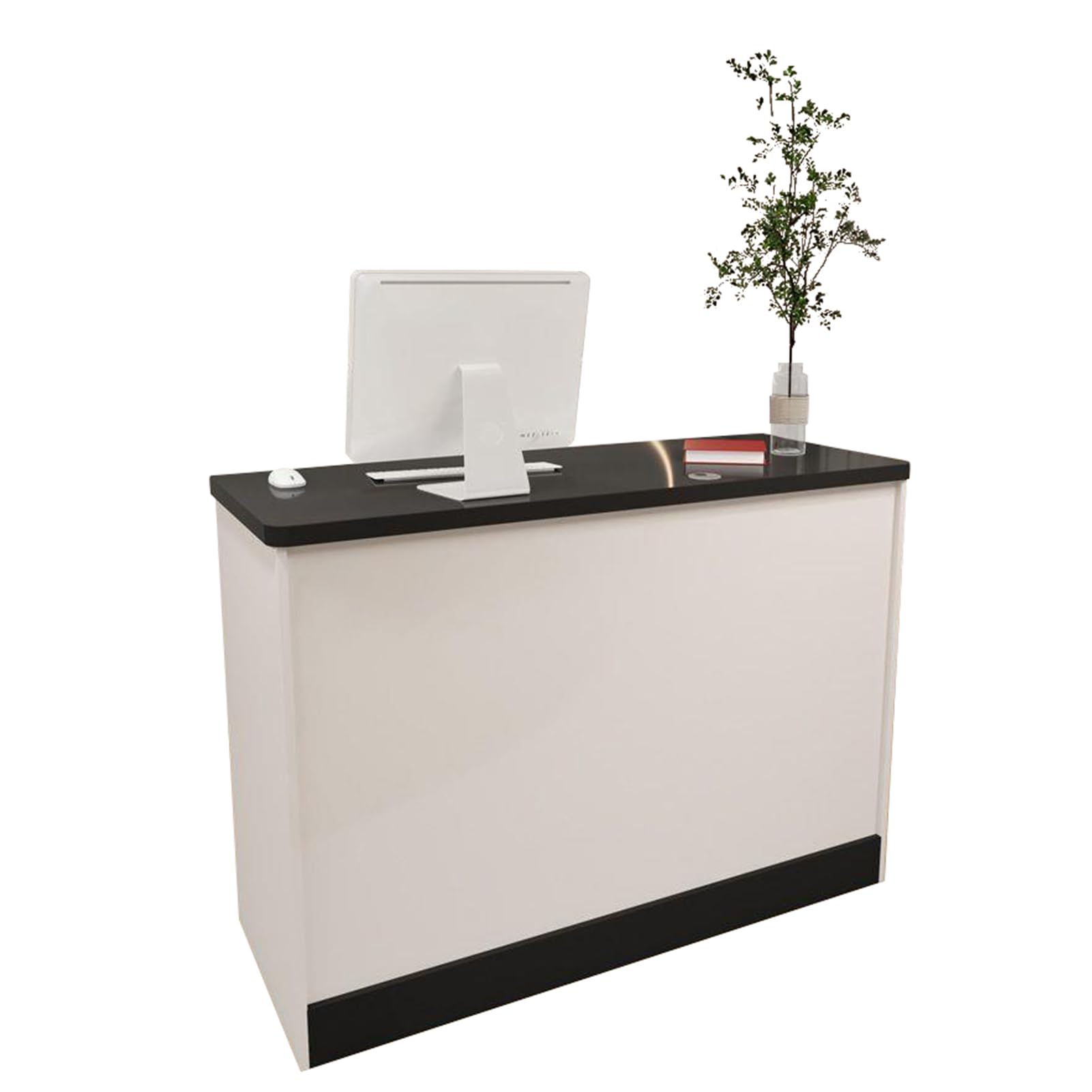 Amazon.com: Reception Desk Modern Small Checkout Counter, Simple ...