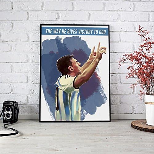 good hope - Lionel Messi Motivational Poster For Room & Office (13 Inch ...