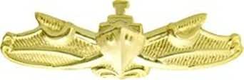 Amazon.com: US Navy Surface Warfare Officer Large Pin (metal, 2 7/8 ...