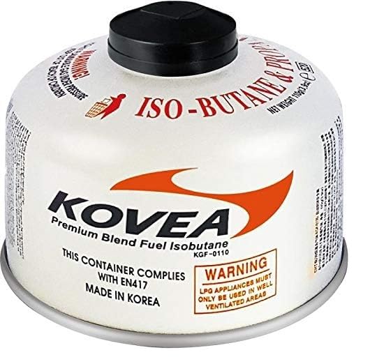 Amazon.com : Kovea Isobutane Camping Stove Fuel - 2 Pack (4 OZ - 110 ...
