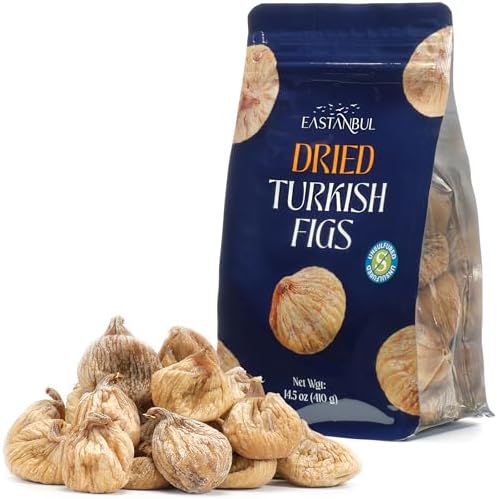 Amazon.com: Eastanbul Turkish Dried Figs Whole, 14.5oz, No Sugar Added ...