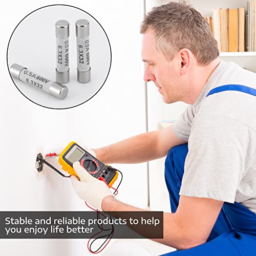 Snapklik.com : Kingdder 20 Pcs 05A 600V DMM Fast Blow Action 500mA ...