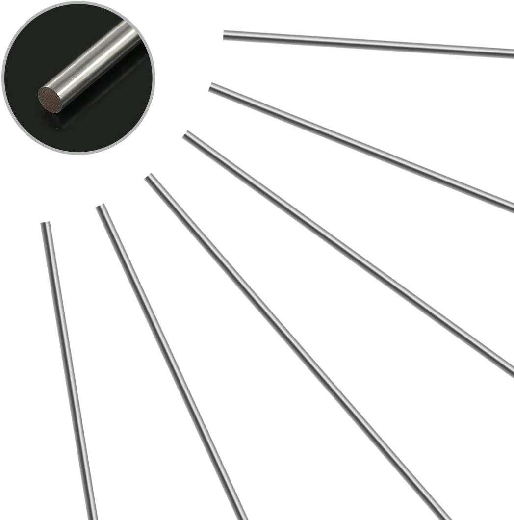 Pentagon Engineering Instruments ((4pcs)) Rustproof Steel Smooth Rod ...