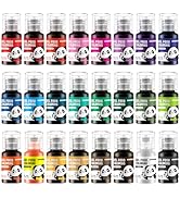 Amazon.com : Gel Food Coloring Set - 24 Colors Concentrated Vibrant ...