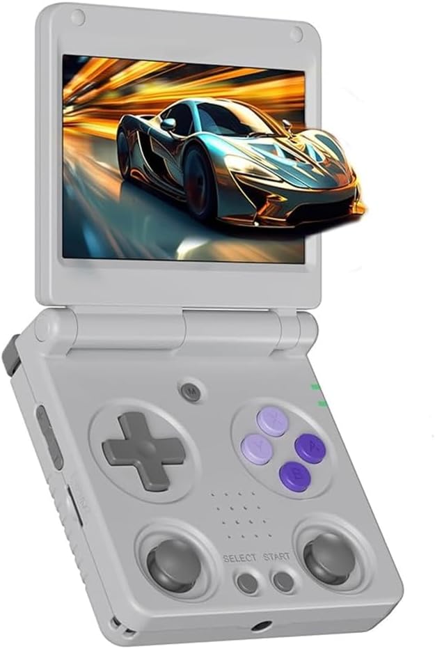 Amazon.com: RG34XXSP Game Console Clamshell Retro Portable Handheld RG34XX SP Flip 3.4-Inch IPS ...