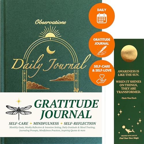 Gratitude Journal for Women and Men - Daily Mental Health Journal for ...