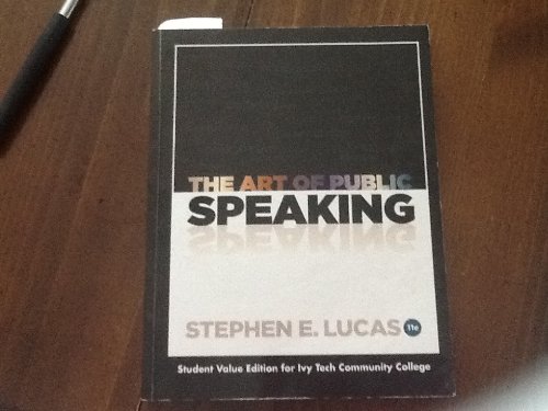 The Art of Public Speaking 11th Edition: Stephen E. Lucas ...