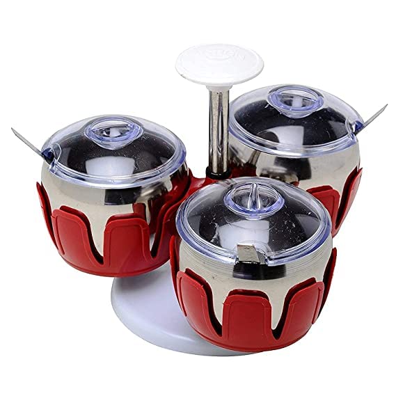 Buy ADBHUTANAND® Stainless Steel Pickle Stand for Dining Table ...