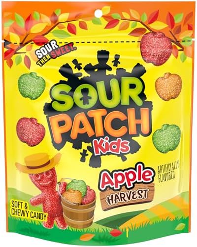 Amazon.com: SOUR PATCH KIDS Fruits Mix Soft & Chewy Candy, Share Size ...